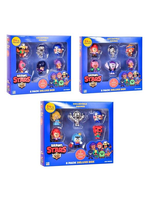 Brawl Stars BRAWL STARS FIGURE 8 PACK DELUXE BOX S1 » Best Pris på ...