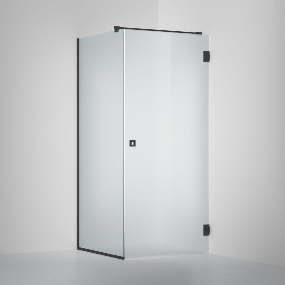 INR Iconic Nordic Rooms ARC 13 Frame Dusjhjørne Svart Matt / 90x90cm ...
