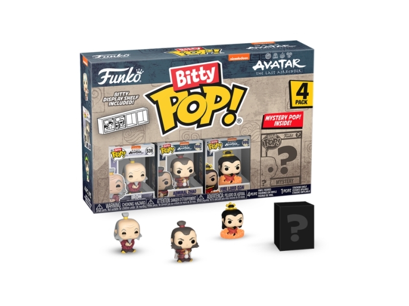 Funko! Bitty Pop 4Pk Avatar Tla Series 3 » Best Pris på Prisradar.no