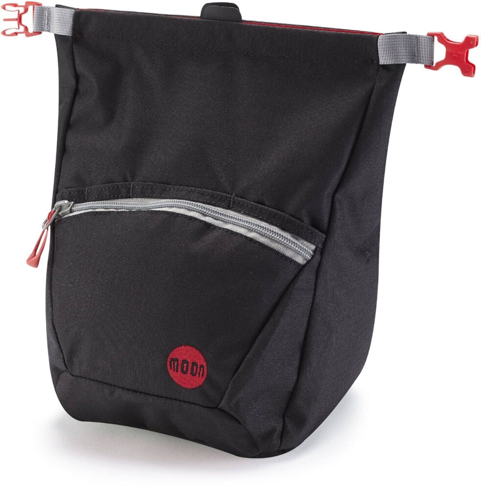 Moon Climbing Moon Bouldering Chalk Bag jet black » Best Pris på ...