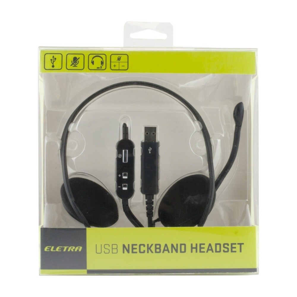 ELETRA USB NECKBAND HEADSET » Best Pris på Prisradar.no