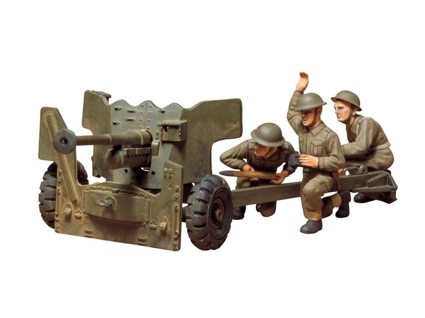 Tamiya 1/35 British 6 Pounder Anti-Tank Gun » Best Pris på Prisradar.no