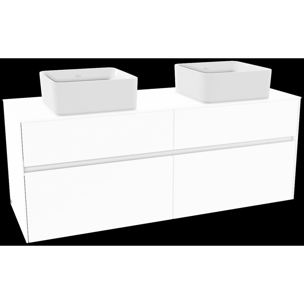 Villeroy & Boch Collaro Servantskap med 4 skuffer 140x50x54,8 cm u/lys ...