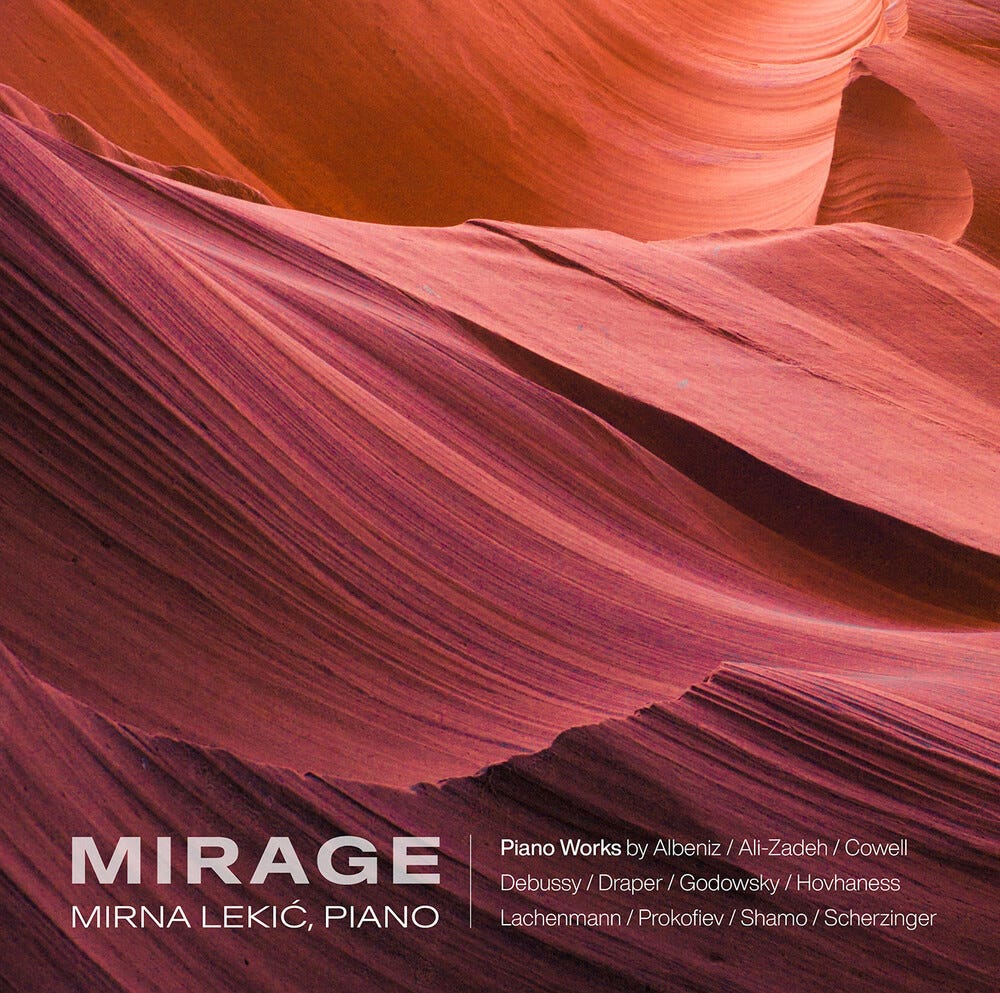 Mirna Lekic Franghiz AliZadeh Henry Cowell Natalie Draper Mirage CD ...