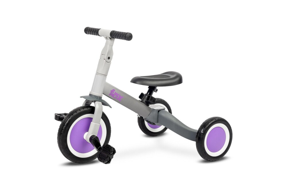 ToyZ Fox Trehjulet Sykkel for Barn 18+måneder Max 25kg Grå » Best Pris ...