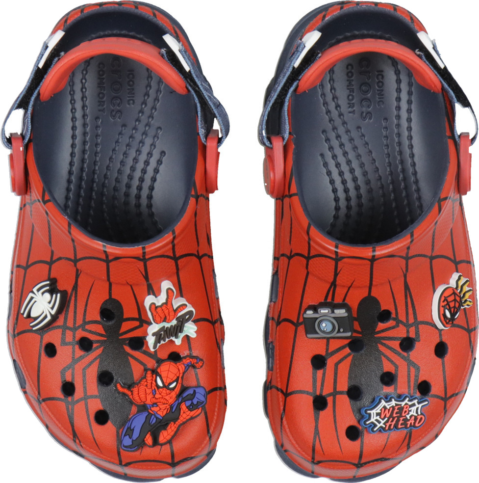 Crocs Spider-Man All Terrain Clog T - Red - 22-23 » Best Pris på ...