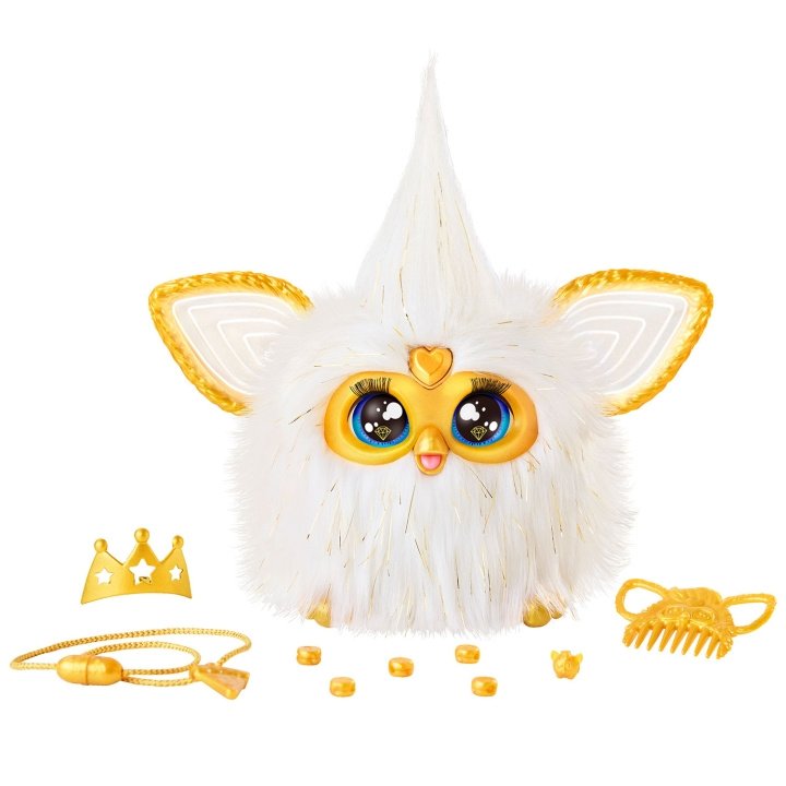 FURBY Interaktivt Kosedyr Gold Glam EN » Best Pris på Prisradar.no