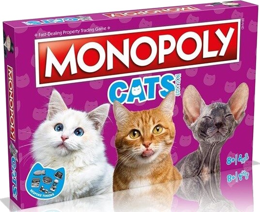 Winning Moves Monopoly Cats Edition English » Best Pris på Prisradar.no