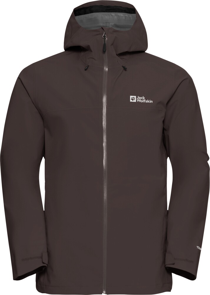 Jack Wolfskin Men"s Highest Peak 3 Layer Jacket Peat XXL » Best Pris på ...