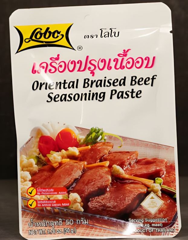 Oriental Braised Beef Seasoning Paste Lobo 50 gram Thailand » Best Pris ...