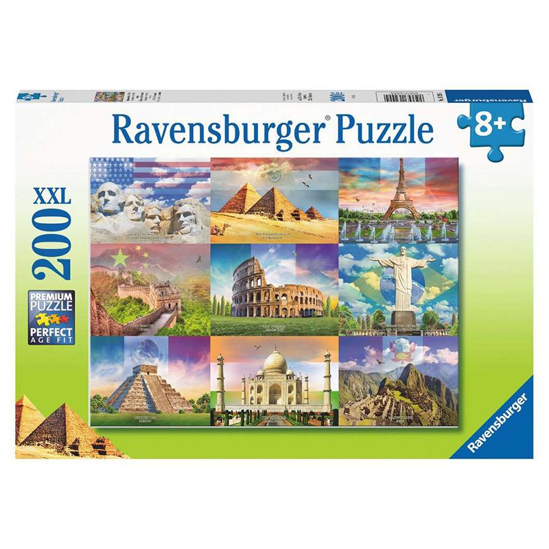 Ravensburger Monuments Of The World 200pcs » Best Pris på Prisradar.no