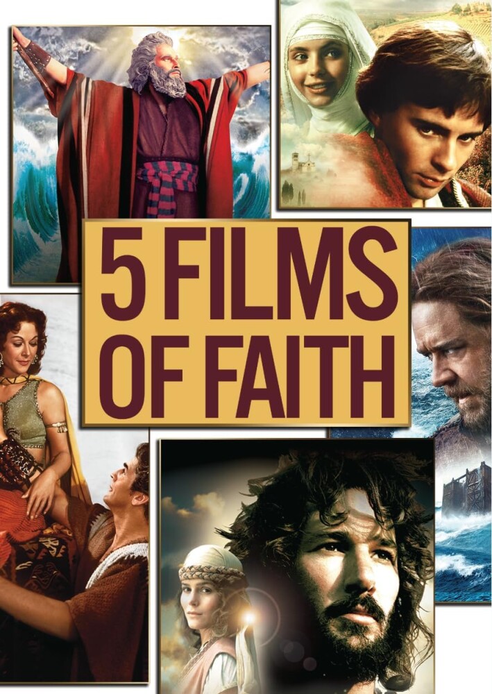 5 Films of Faith: Brother Sun, Sister Moon / King David / Samson And ...