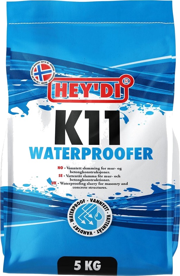 Hey'di slemming k11 5 kg heydi vanntett for mur og betong » Best Pris ...