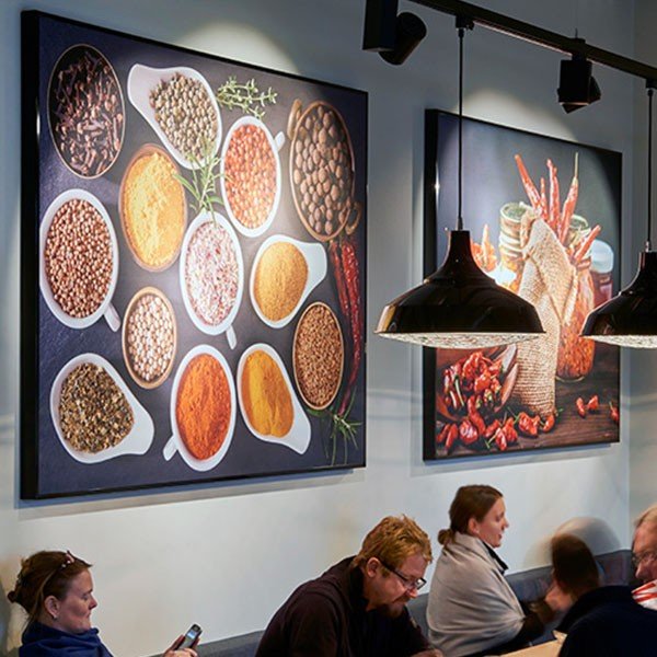 Akustikkplater med ditt eget trykk - Akustikmiljø 1200x900x50 mm Ingen ...