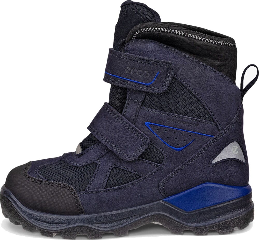 Ecco Snow Mountain K vintersko til barn Black/Night Sky » Best Pris på ...