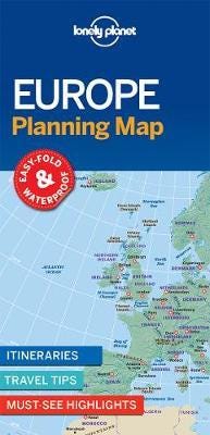 Lonely Planet Europe Planning Map » Best Pris på Prisradar.no