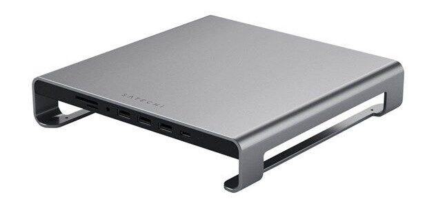Satechi Type-C Aluminum Monitor Stand Hub for iMac - docking station ...