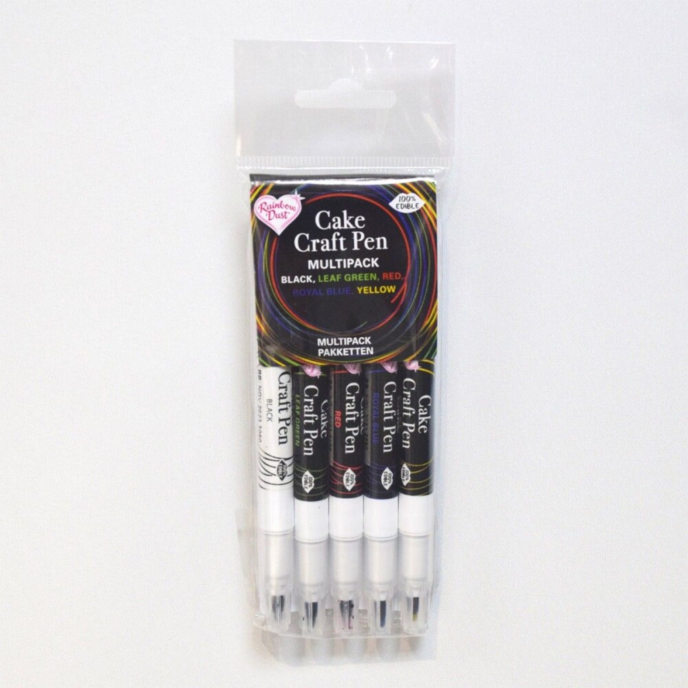 Cake Craft Fargepenner Multipack Pk/5 » Best Pris på Prisradar.no