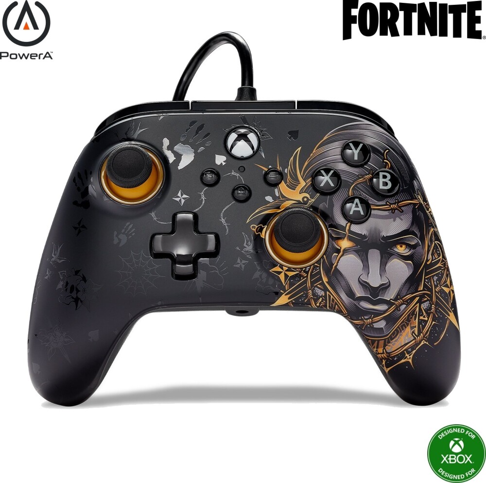 PowerA Advantage Wired Controller Midas Fortnite Xbox Series X S » Best ...