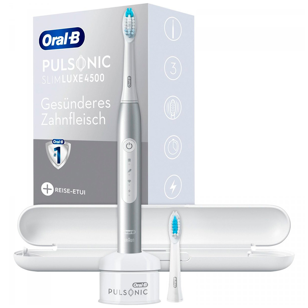 Oral B elektrisk tannbørste Pulsonic PLATINUM Slim Luxe 4500 » Best ...