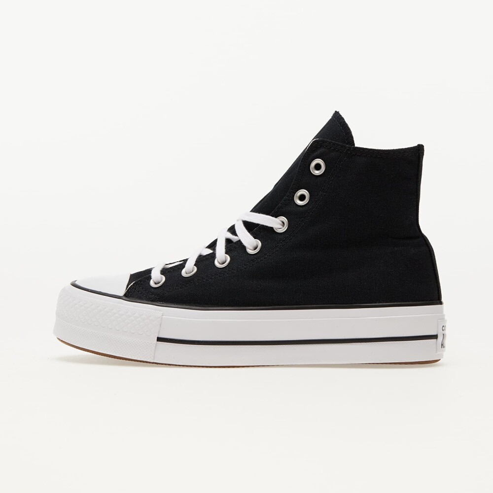 Converse Ctas Lift Hi Black/White/White - Black - 36 » Best Pris på ...