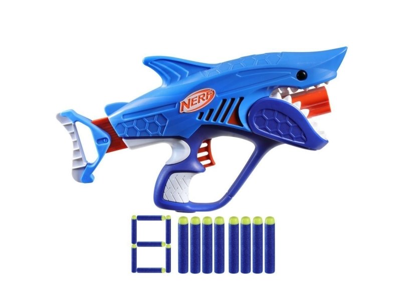 Nerf Junior Wild Sharkfire Toy Blaster 6 År 99 År » Best Pris på ...