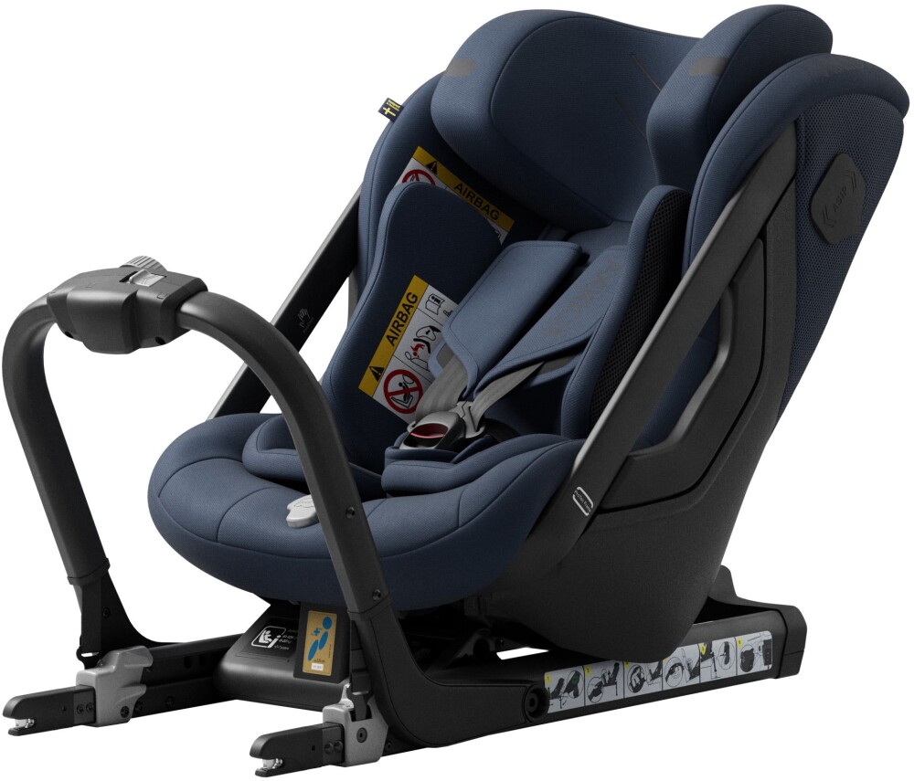 Axkid ONE 3 Bakovervendt Bilstol Glacier Lake Blue » Best Pris på ...