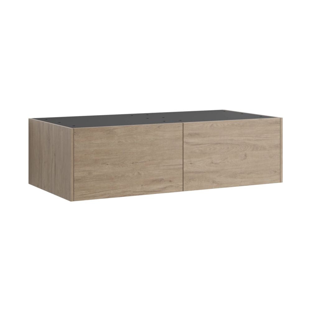 Vikingbad Fay Slett Modul Dobbel Overskap Eik / 125cm » Best Pris på ...