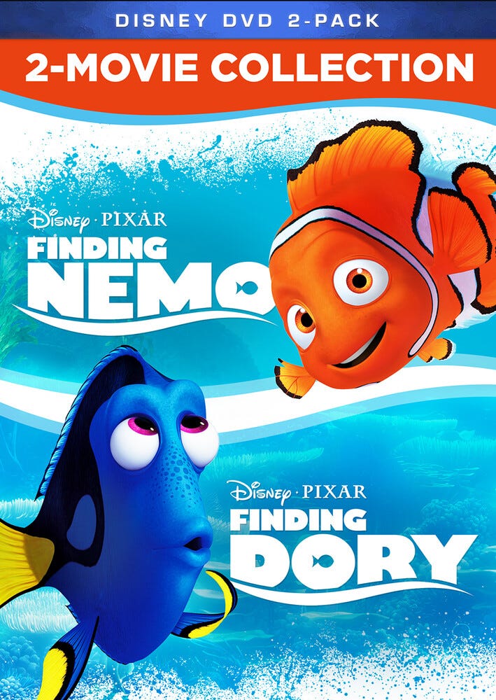 Finding Nemo / Finding Dory 2Movie Collection DVD » Best Pris på ...