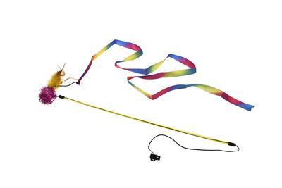 Akudim Fiskestang med Regnbuevimpel, Gul - 137cm » Best Pris på ...