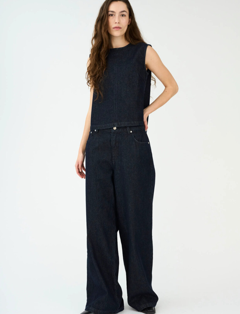 IVY Copenhagen Ivy-Karla Supersize Jeans Wash Hong - Navy - 28 x 32 ...
