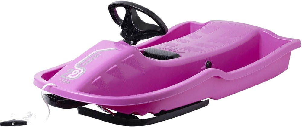 STIGA Akebrett SnowPower Rosa » Best Pris på Prisradar.no