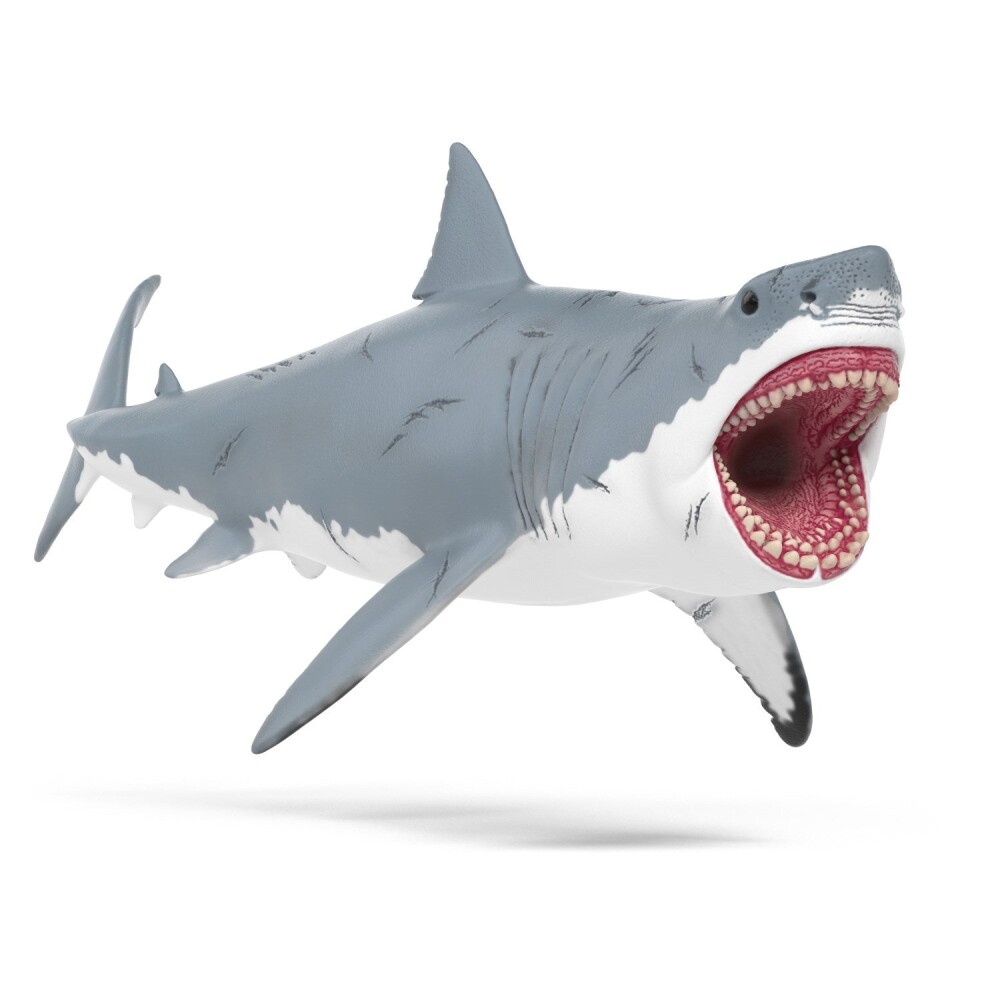 Schleich Megalodon Dinosaurusfigur 28,5 cm i Plast » Best Pris på ...