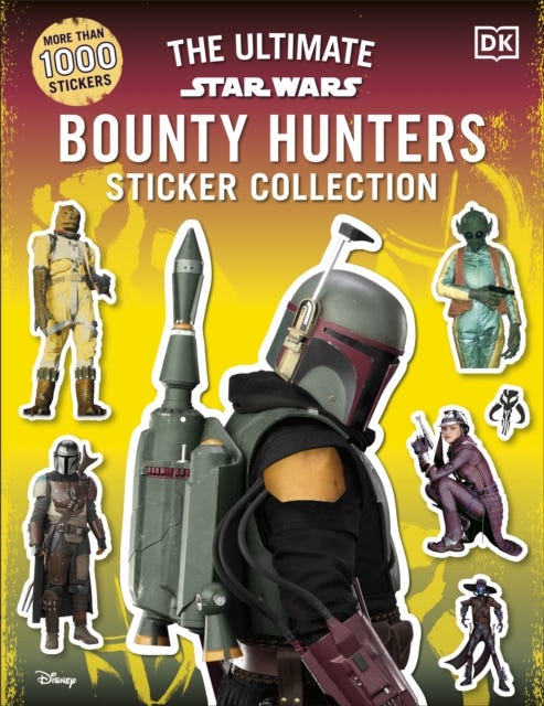 Star Wars Bounty Hunters Ultimate Sticker Collection av DK » Best Pris ...