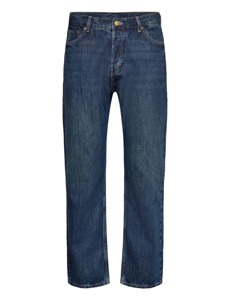 Weekday Space Relaxed Straight Leg Jeans - Blue - 29 x 32 » Best Pris ...