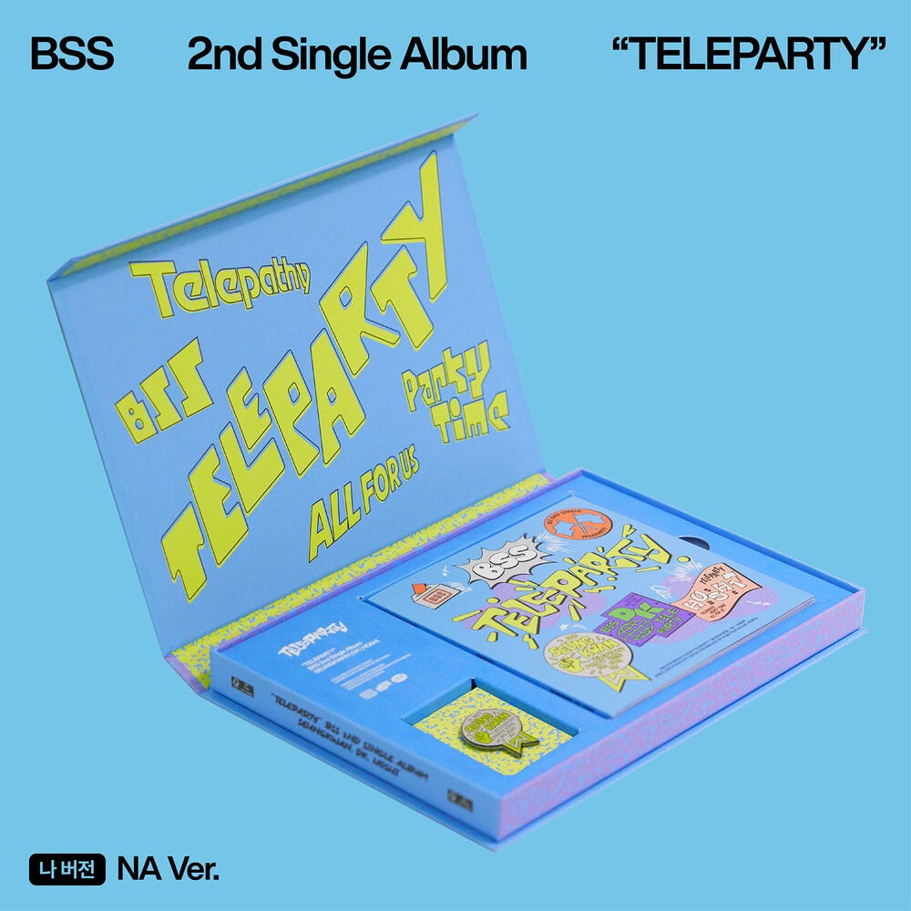 BSS Seventeen BSS 2nd Single Album 'teleparty' na Ver. CD » Best Pris ...