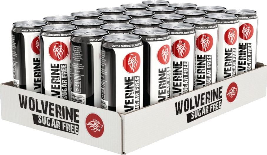 Wolverine Energy Drink 24x250ml - Sugar Free » Best Pris på Prisradar.no