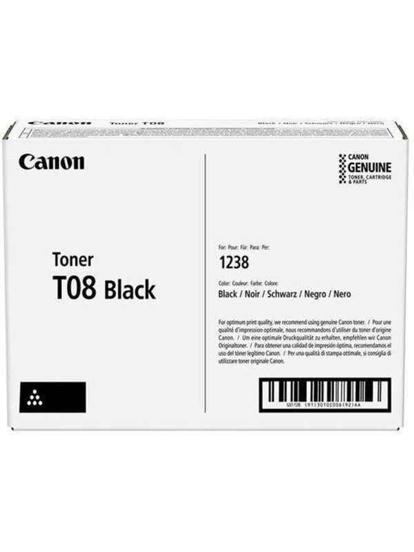 Canon CRG T08 / 3010C006 Black - Laser toner Svart » Best Pris på ...