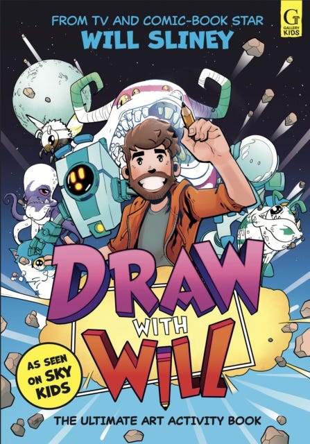 Draw With Will The ultimate art activity book from comic book artist ...