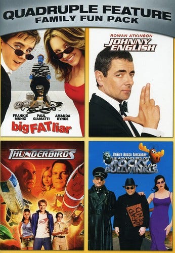 Family Fun Pack Quadruple Feature DVD » Best Pris på Prisradar.no