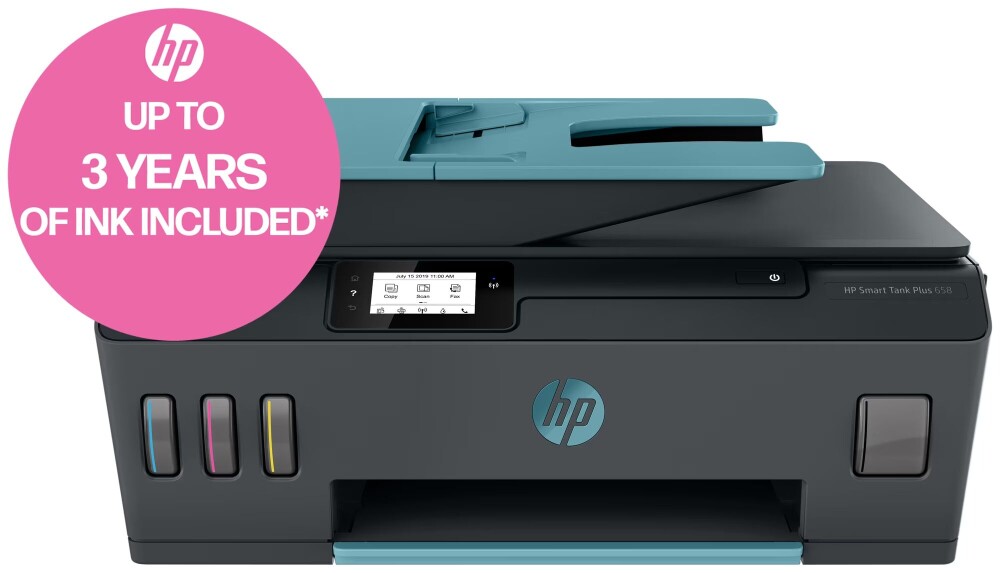 HP Smart Tank Plus 658 AIO inkjet-skriver » Best Pris på Prisradar.no