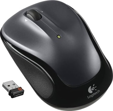 Logitech M325 Trådløs Optisk Mus med Nano-mottaker - Mørk Sølv » Best ...
