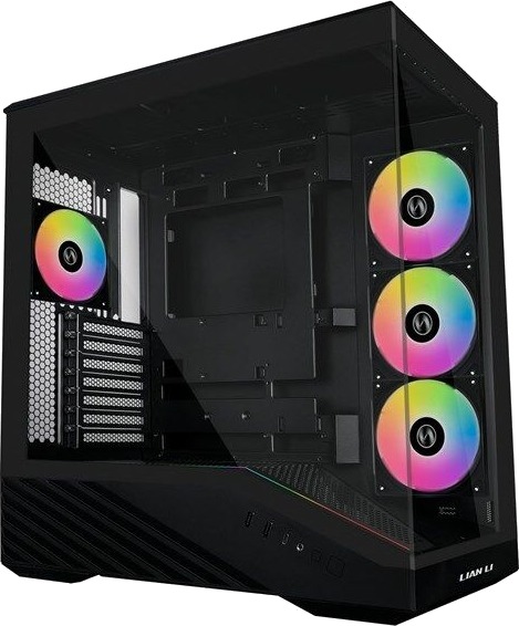Lian Li Vector V100 Miditower Kabinett i Sort med ARGB Vifter » Best ...