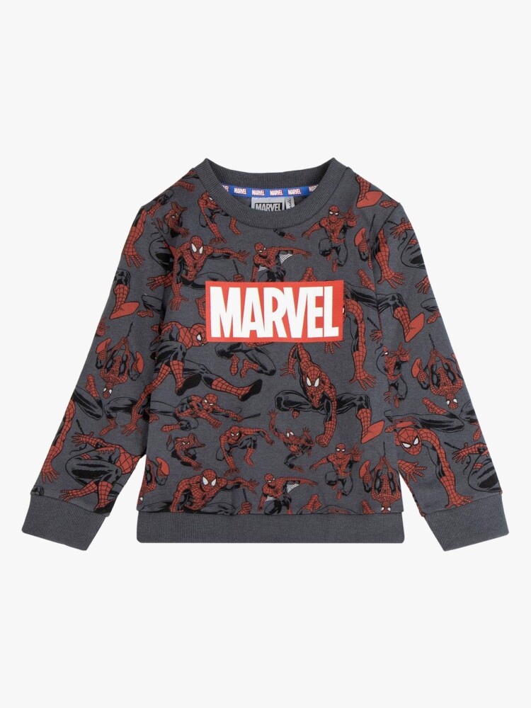Marvel Spider-Man Genser, Grå/Rød, 5 år » Best Pris på Prisradar.no