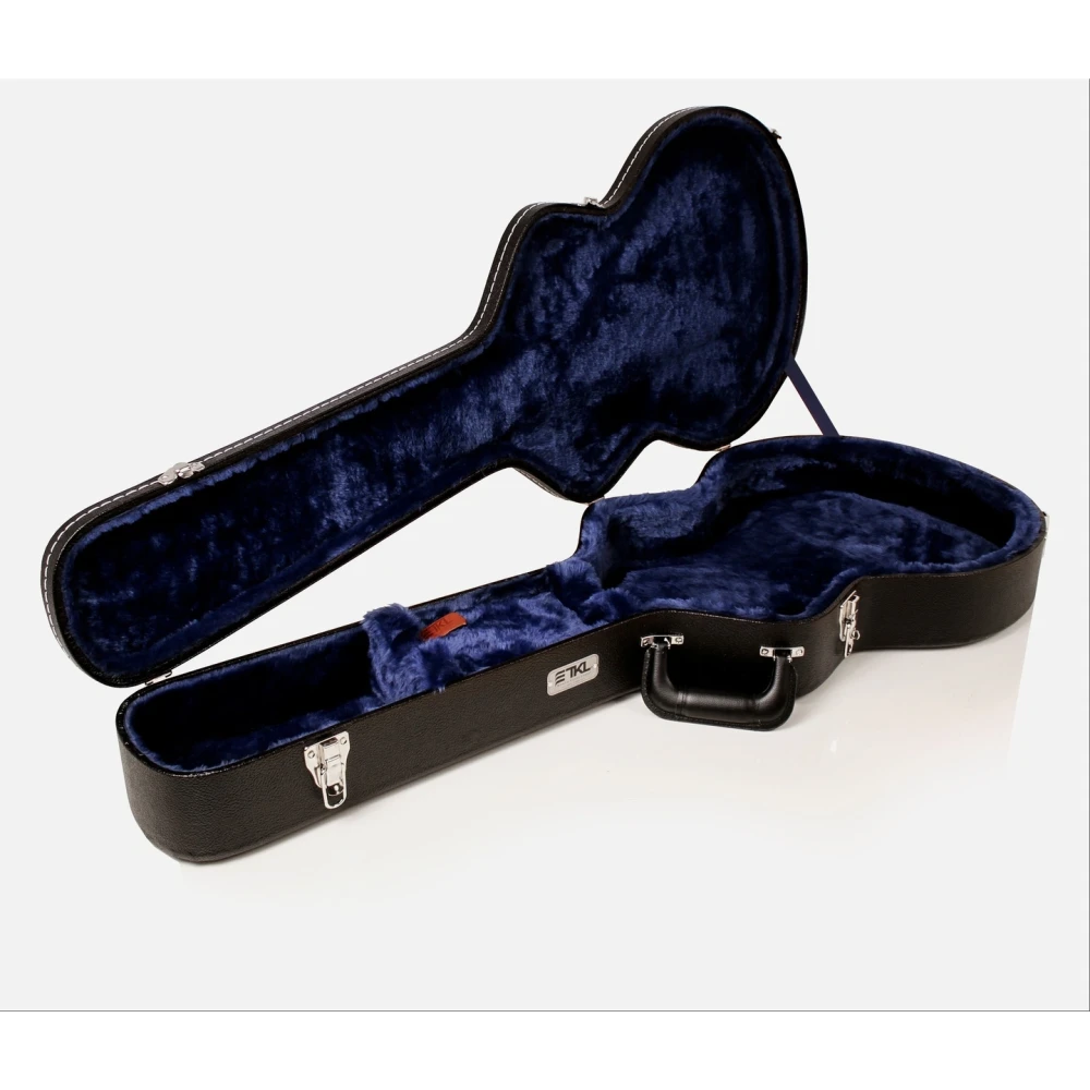TKL Performer Hollowbody ES-335 Style Semi-Acoustic Guitar Hardshell ...