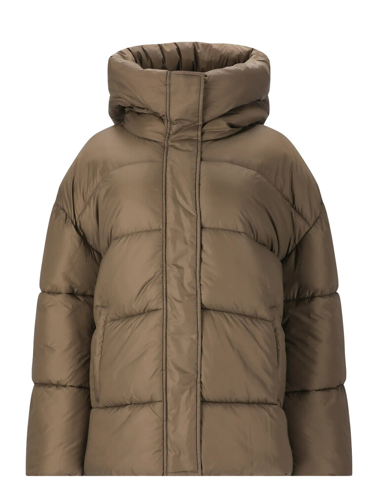 Athlecia Shaja W Short Puffer Brown 36 » Best Pris på Prisradar.no