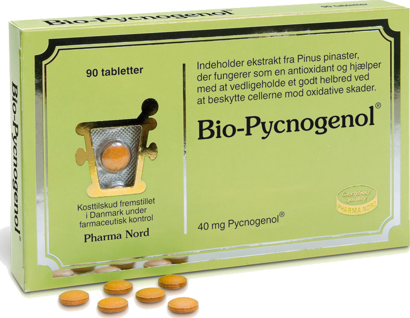 Pharma Nord Bio-Pycnogenol 40 mg 90 Tabletter » Best Pris på Prisradar.no