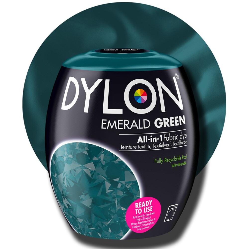 Dylon Pod All in 1 Tekstilfarge Emerald Green » Best Pris på Prisradar.no