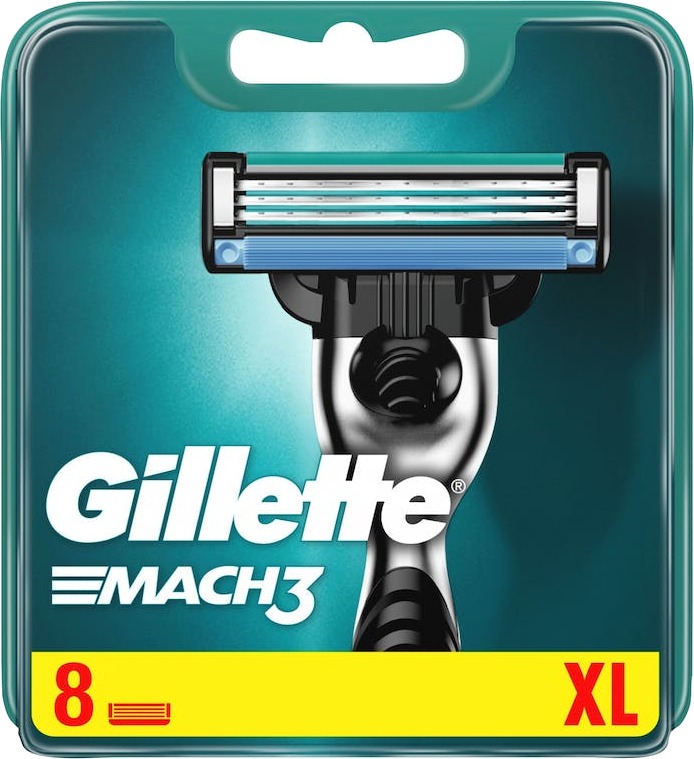 Gillette Mach3 Razor Blades 8 stk Barberblader » Best Pris på Prisradar.no