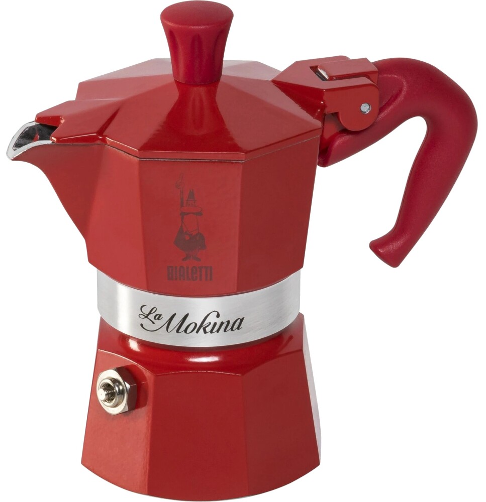 Bialetti La Mokina Espressokanne RÃ¸d » Best Pris på Prisradar.no